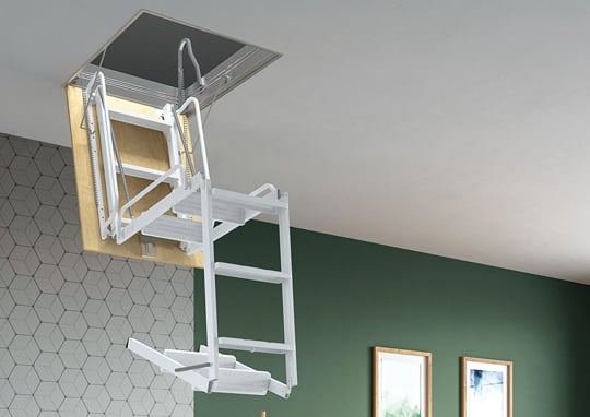 Como Escolher a Melhor Escada Retrátil para Sótão | ODEM