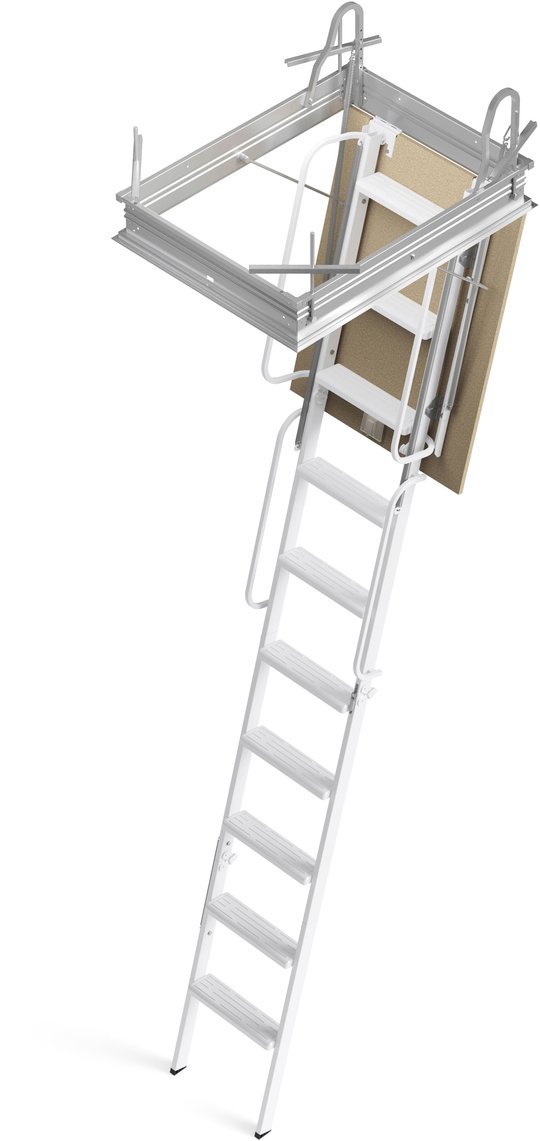 Conheça a Escada Retrátil da ODEM recolhível em peças