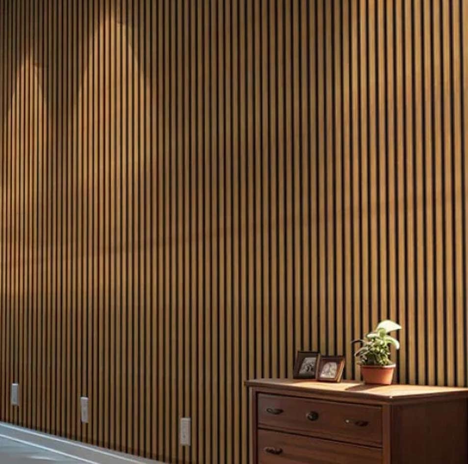 Painel ripado de parede: como pode integrar iluminação?