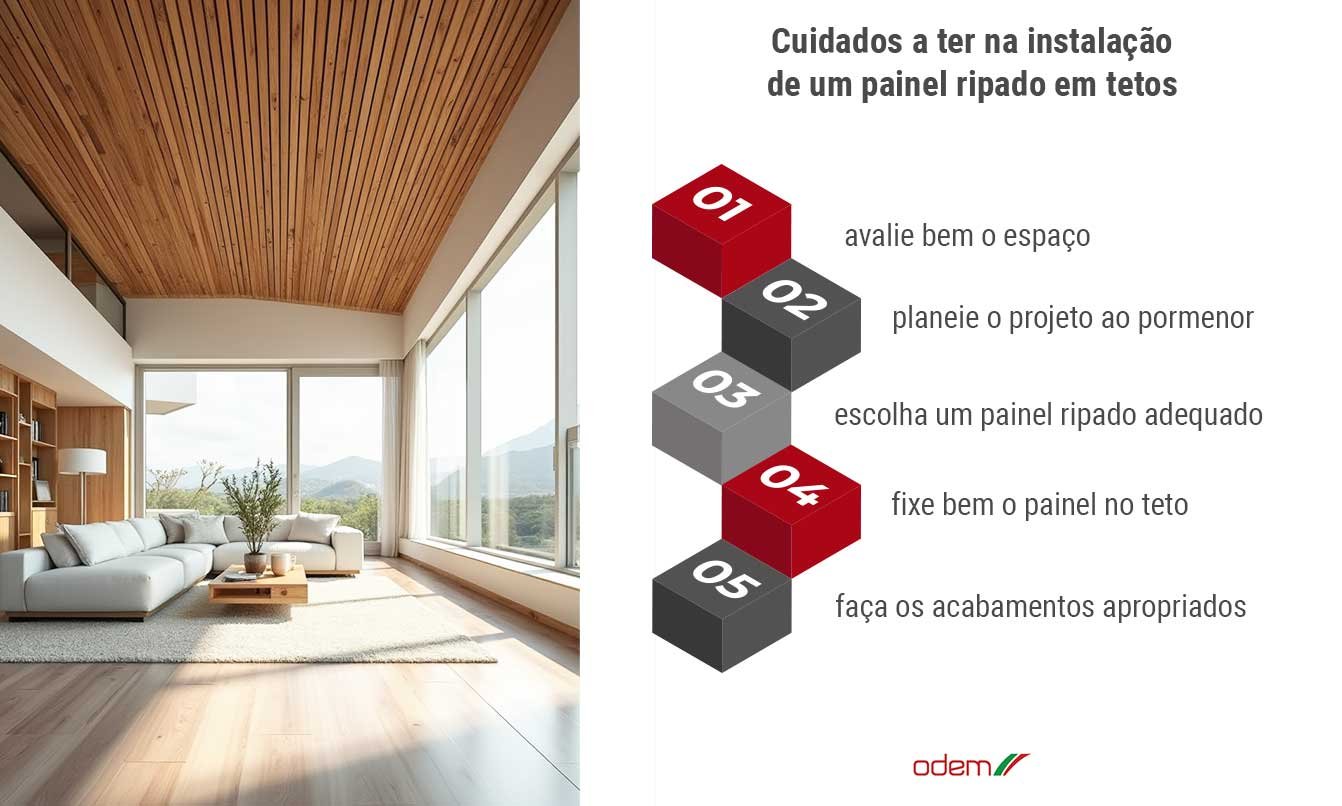 Painel ripado em tetos: veja se vale a pena e como instalar